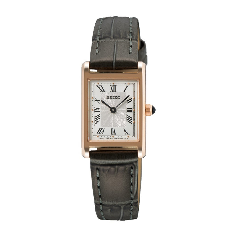 Reloj Seiko SWR096P1 rectangular para mujer | Relojes Japoneses