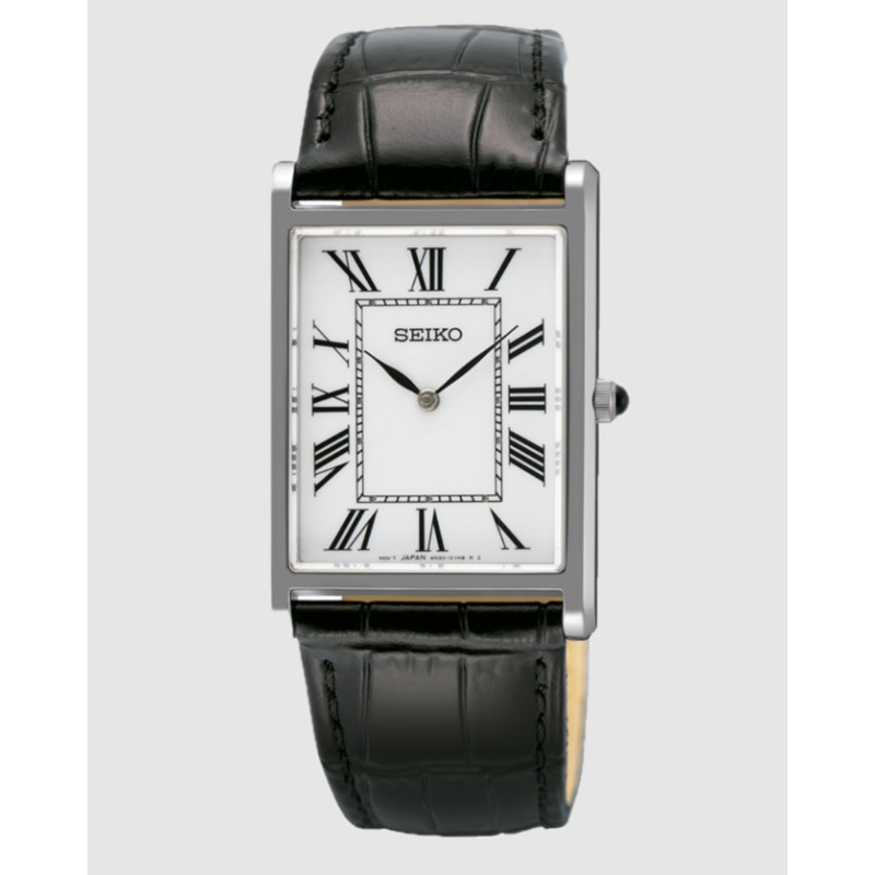 Reloj Seiko SWR103P1 Neo Classic Rectangular hombre | Relojes Japoneses